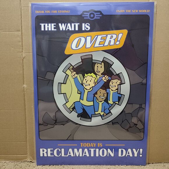 Bethesda | Art | Fallout Reclamation Day Limited Edition Art Print With ...